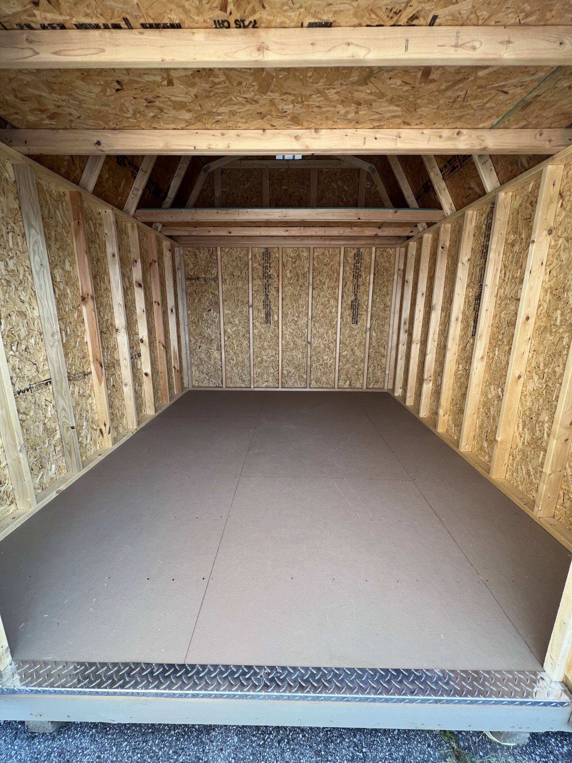 10×12 Lofted Barn - Homestead Landing