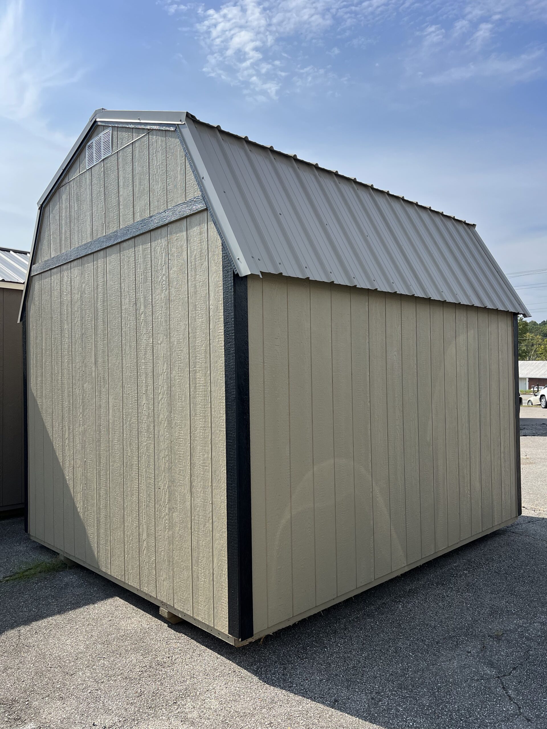 10×12 Lofted Barn - Homestead Landing